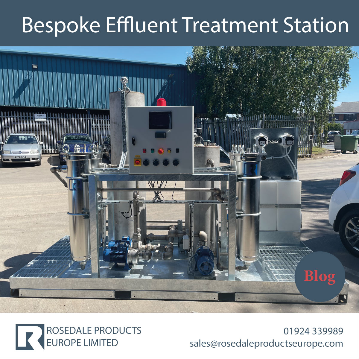Effluent Treatment Station Provides safe solution | Rosedale